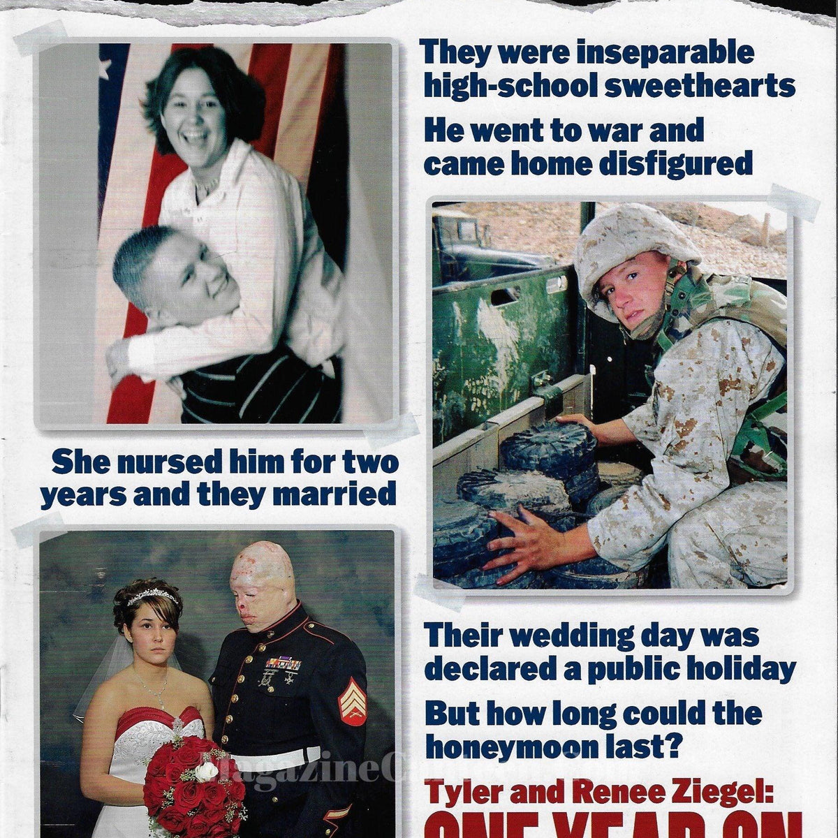 The Sunday Times Magazine - US Marine Ty Ziegel – magazine canteen