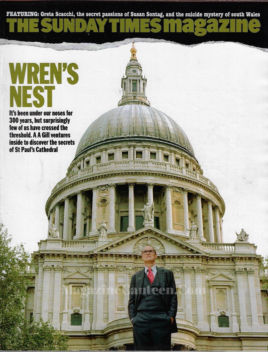 The Sunday Times Magazine - Valeriya Greta Scacchi – magazine canteen