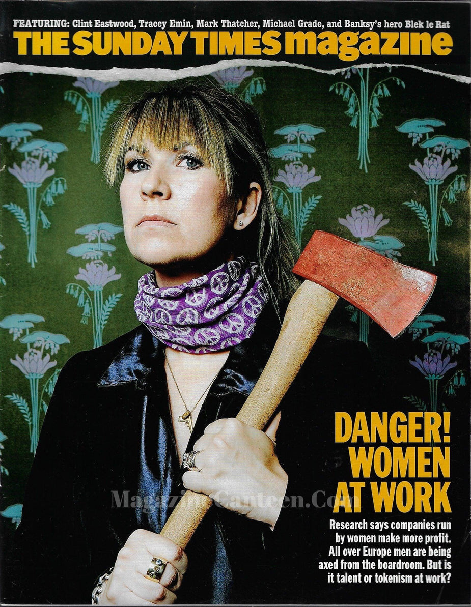 The Sunday Times Magazine - Blek Le Rat Tracey Emin – magazine canteen