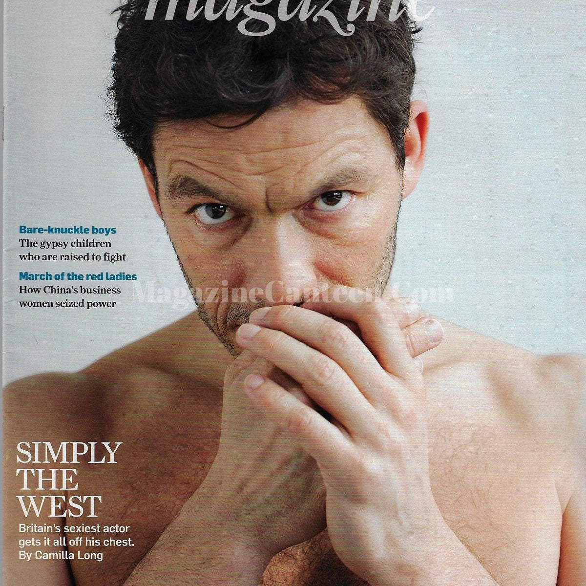 The Sunday Times Magazine - Dominic West – magazine canteen