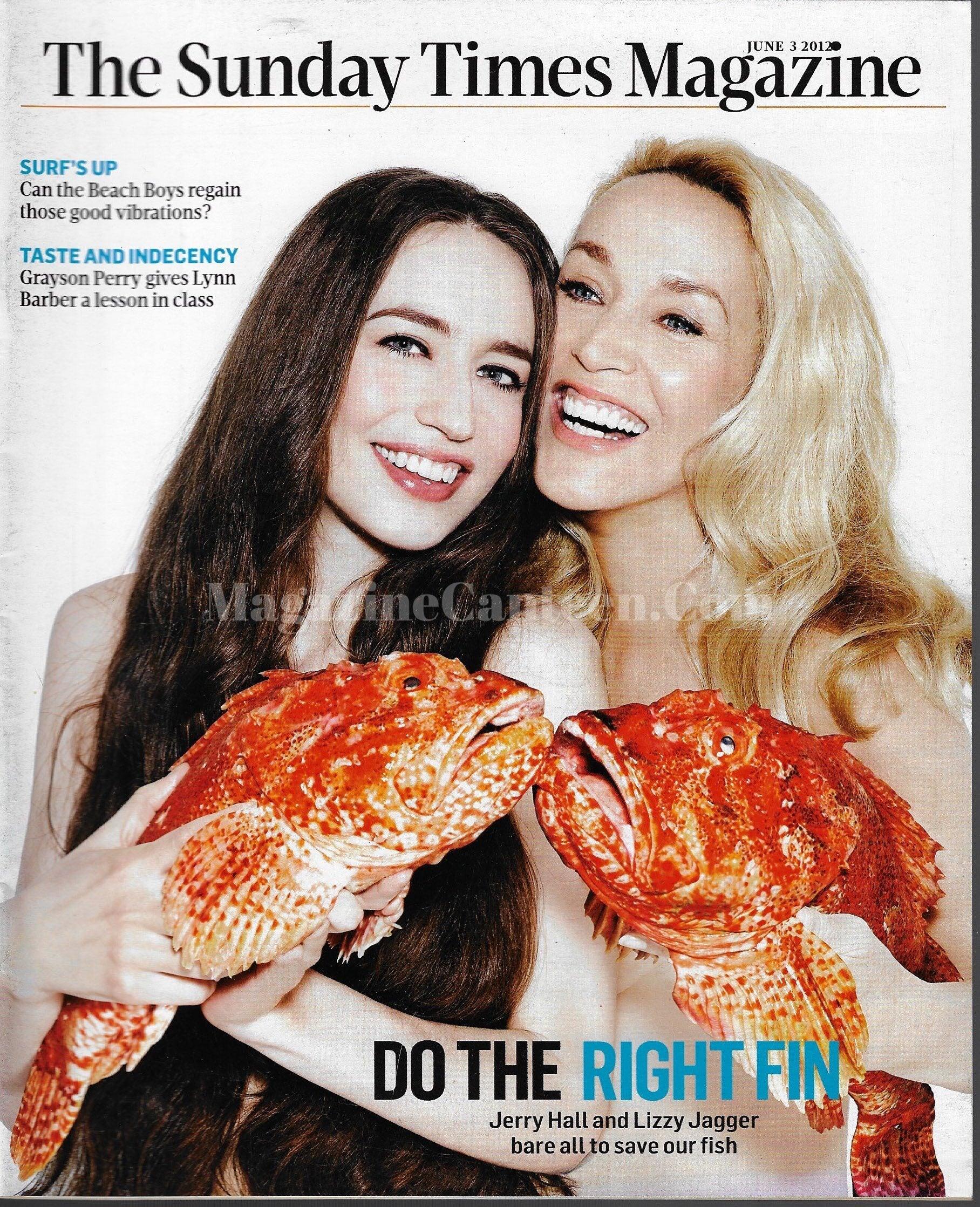 The Sunday Times Magazine Jerry Hall Magazine Canteen The Sunday Times Magazine Jerry Hall Magazine Canteen