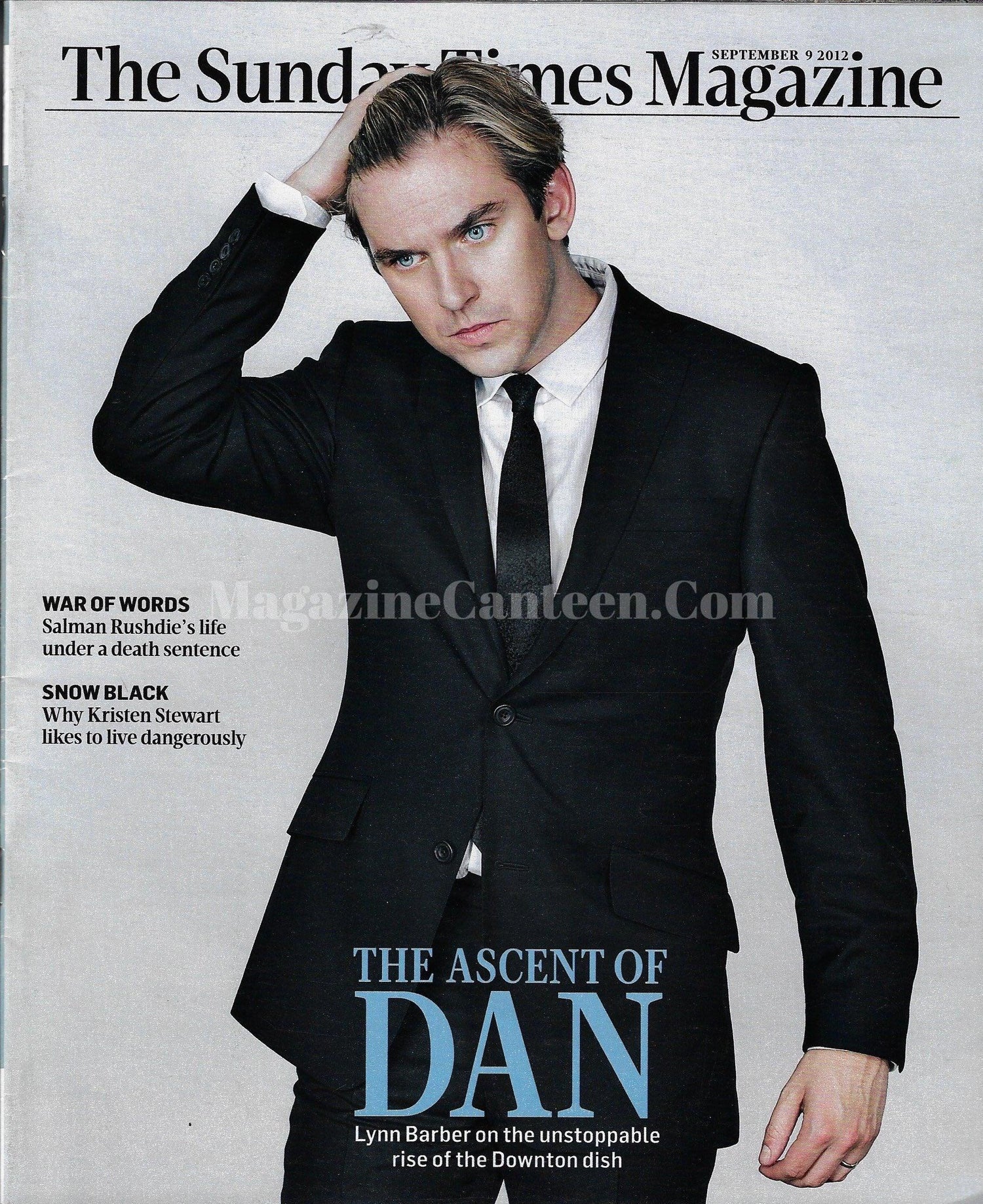 The Sunday Times Magazine - Dan Stevens – magazine canteen