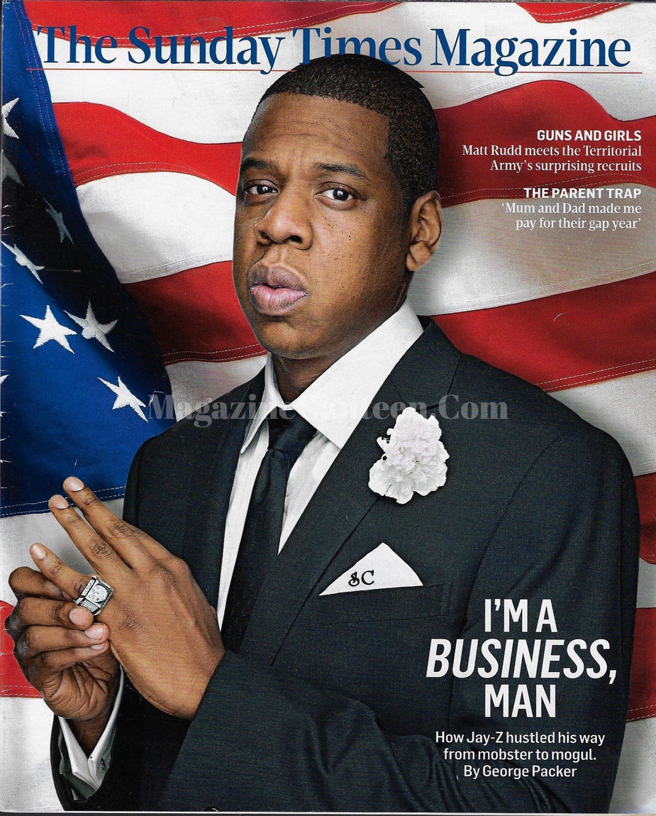 The Sunday Times Magazine - Jay Z – magazine canteen