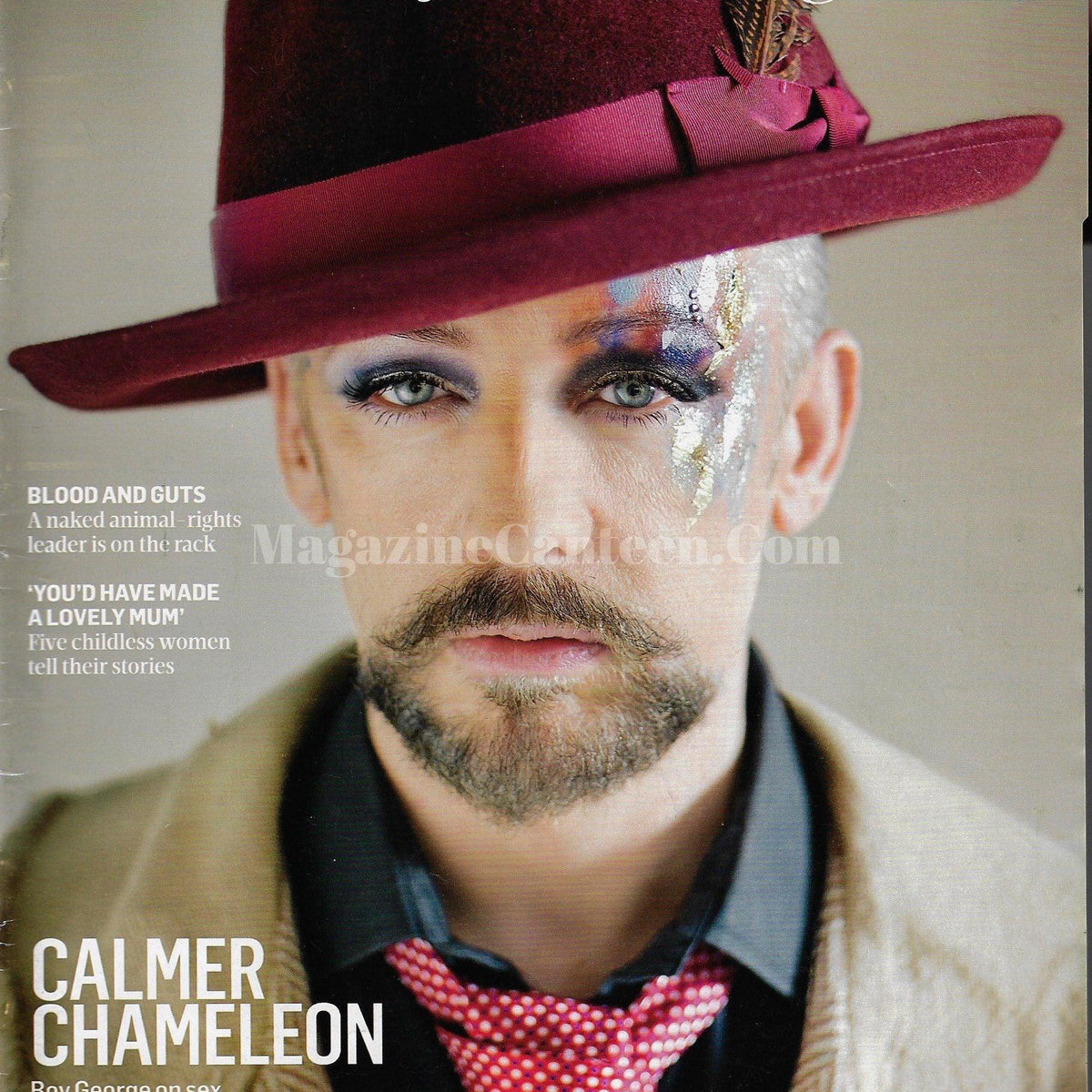 The Sunday Times Magazine - Boy George – magazine canteen