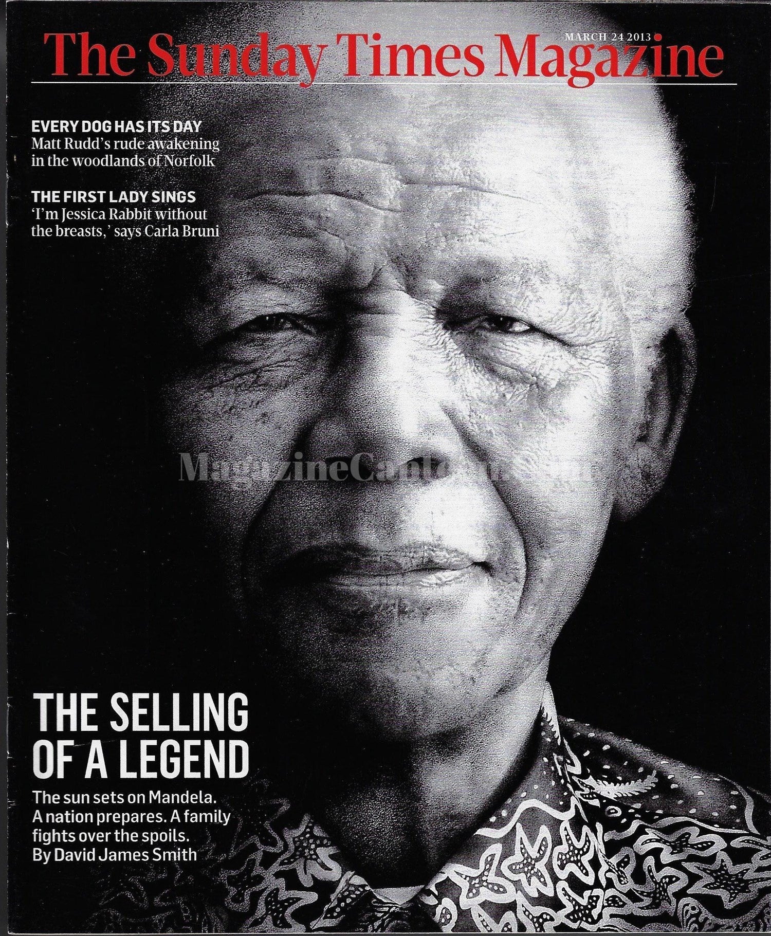 The Sunday Times Magazine - Nelson Mandela – magazine canteen