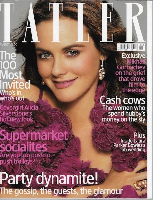 Tatler Magazine - Alicia Silverstone Marloes Horst – magazine canteen