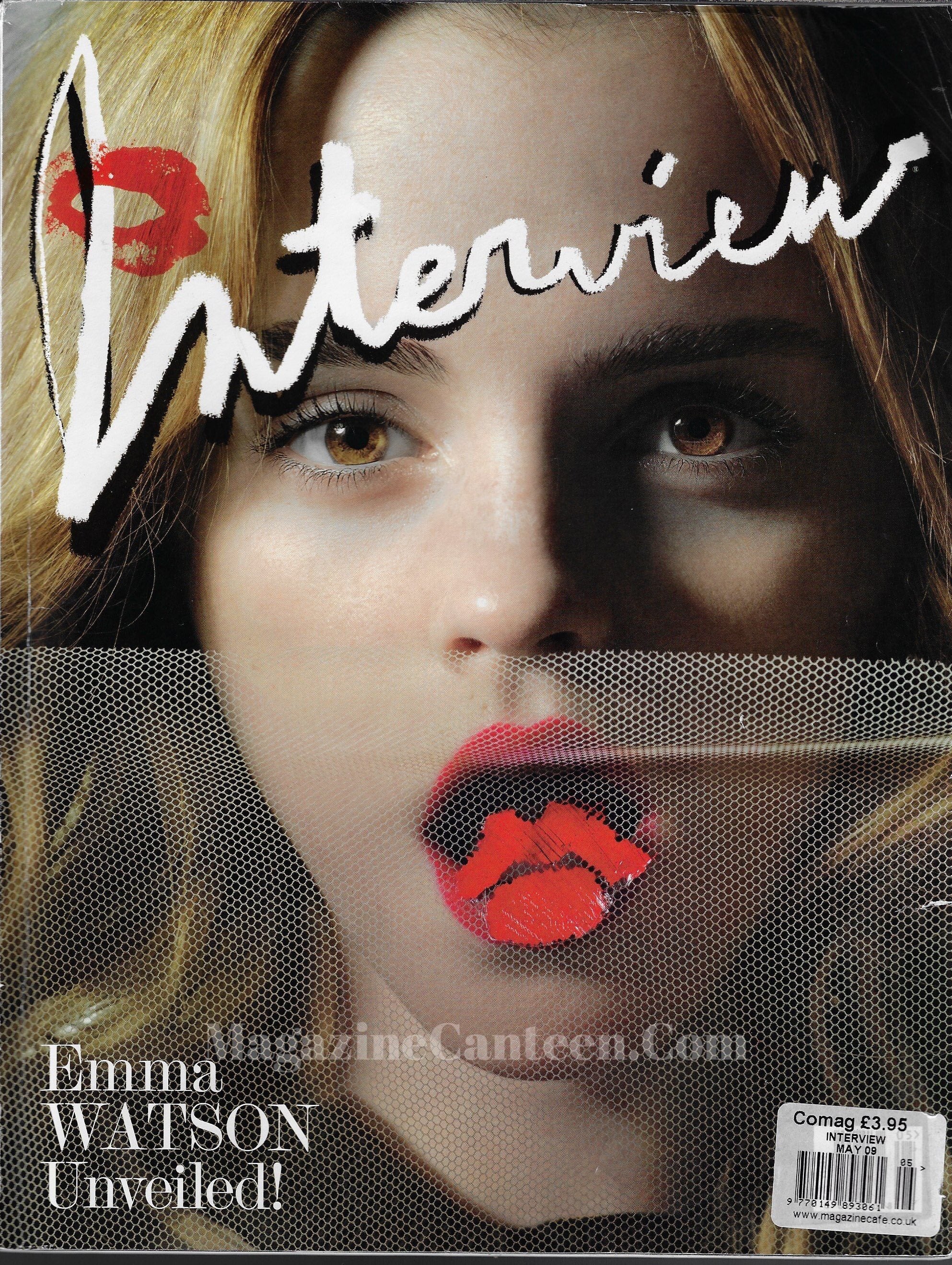 Interview Magazine - Emma Watson – magazine canteen