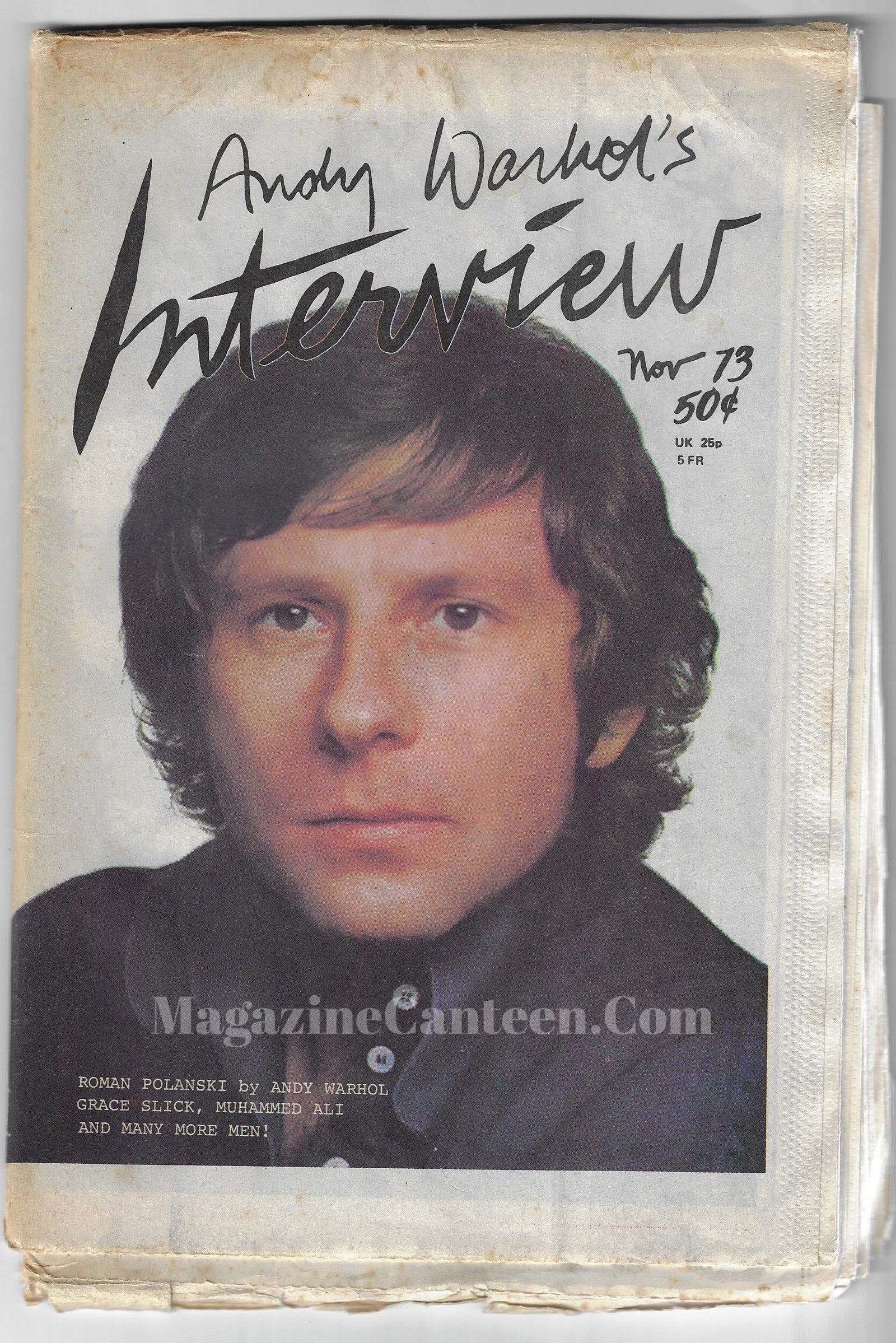 Interview Magazine 1973 - Roman Polanski – magazine canteen