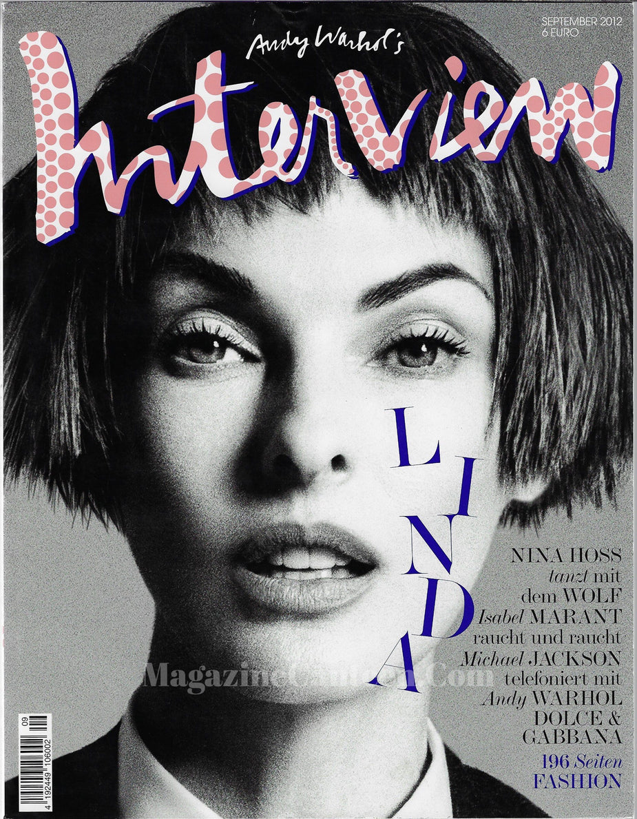 Interview Magazine Germany - Linda Evangelista – magazine canteen