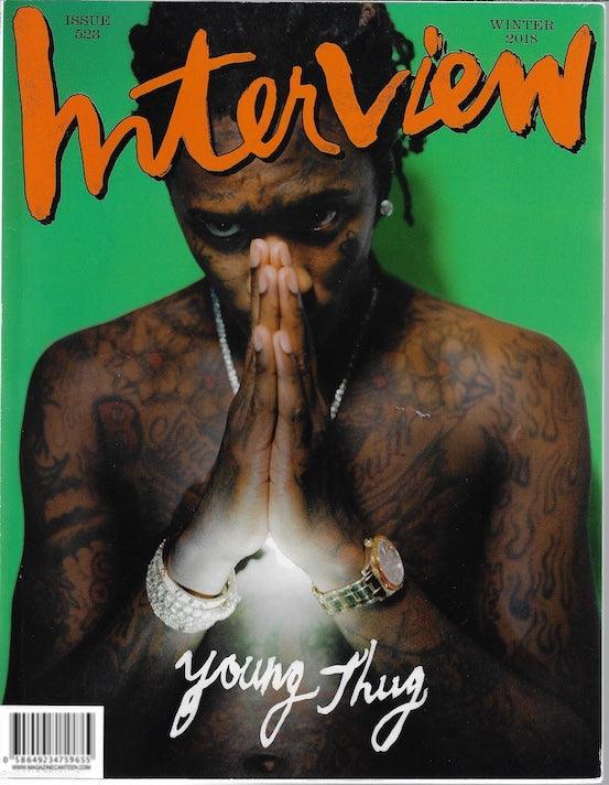 Interview Magazine - Young Thug – magazine canteen
