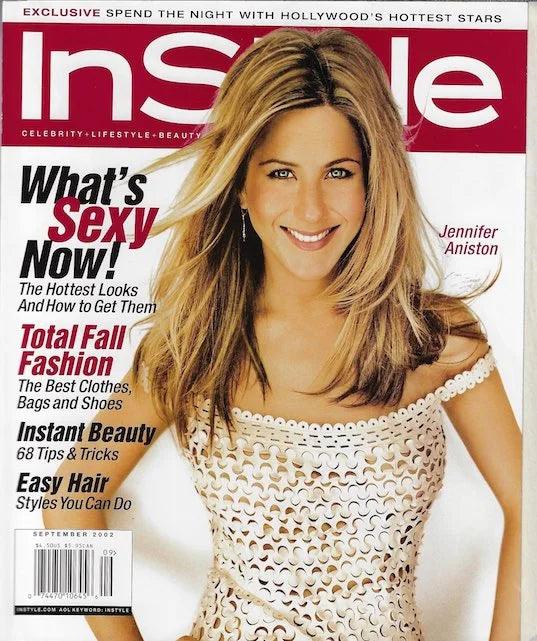 InStyle Magazine - Jennifer Aniston Matthew Perry Noah Wyle – magazine ...