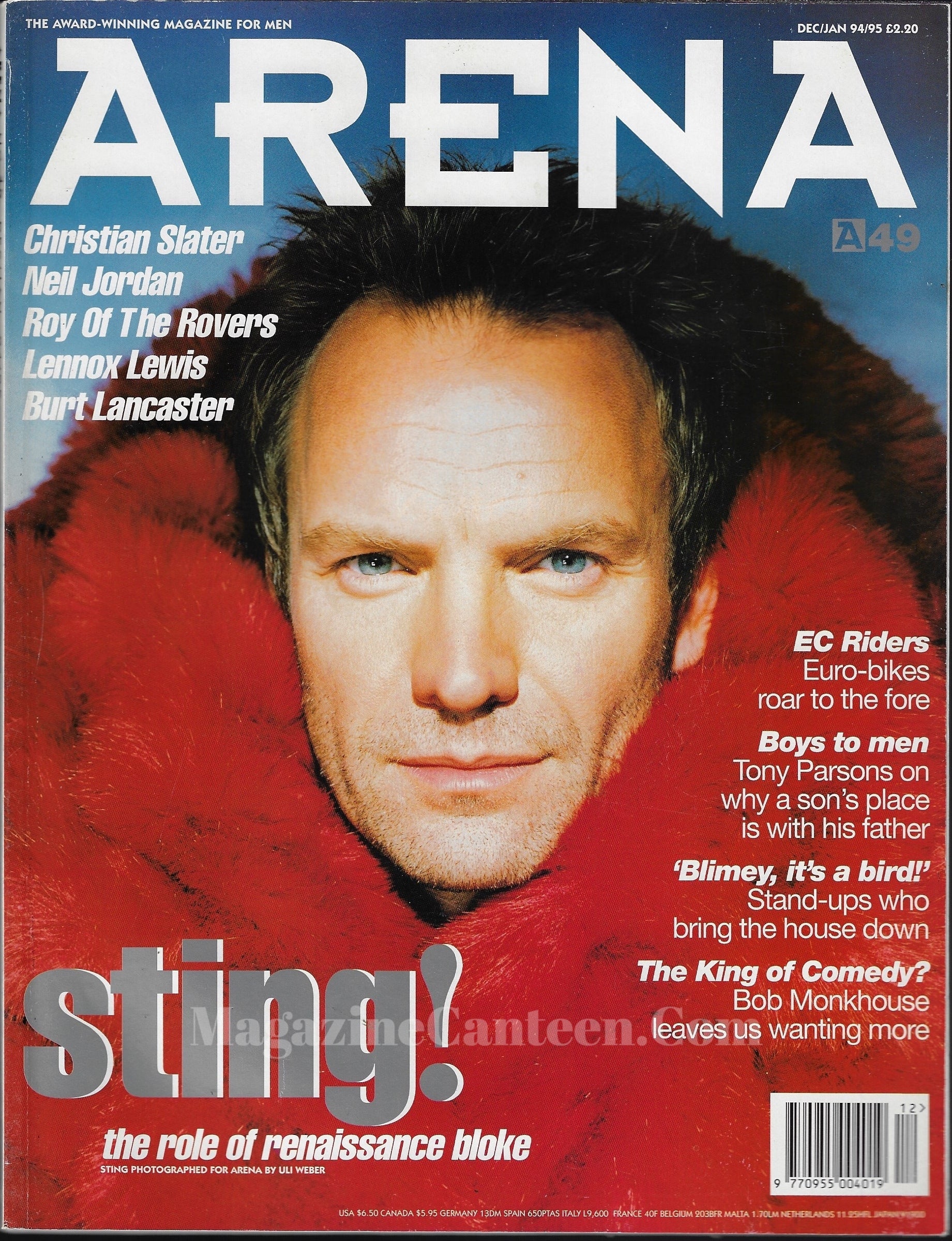 Arena Magazine 49 - Sting Uli Weber – magazine canteen