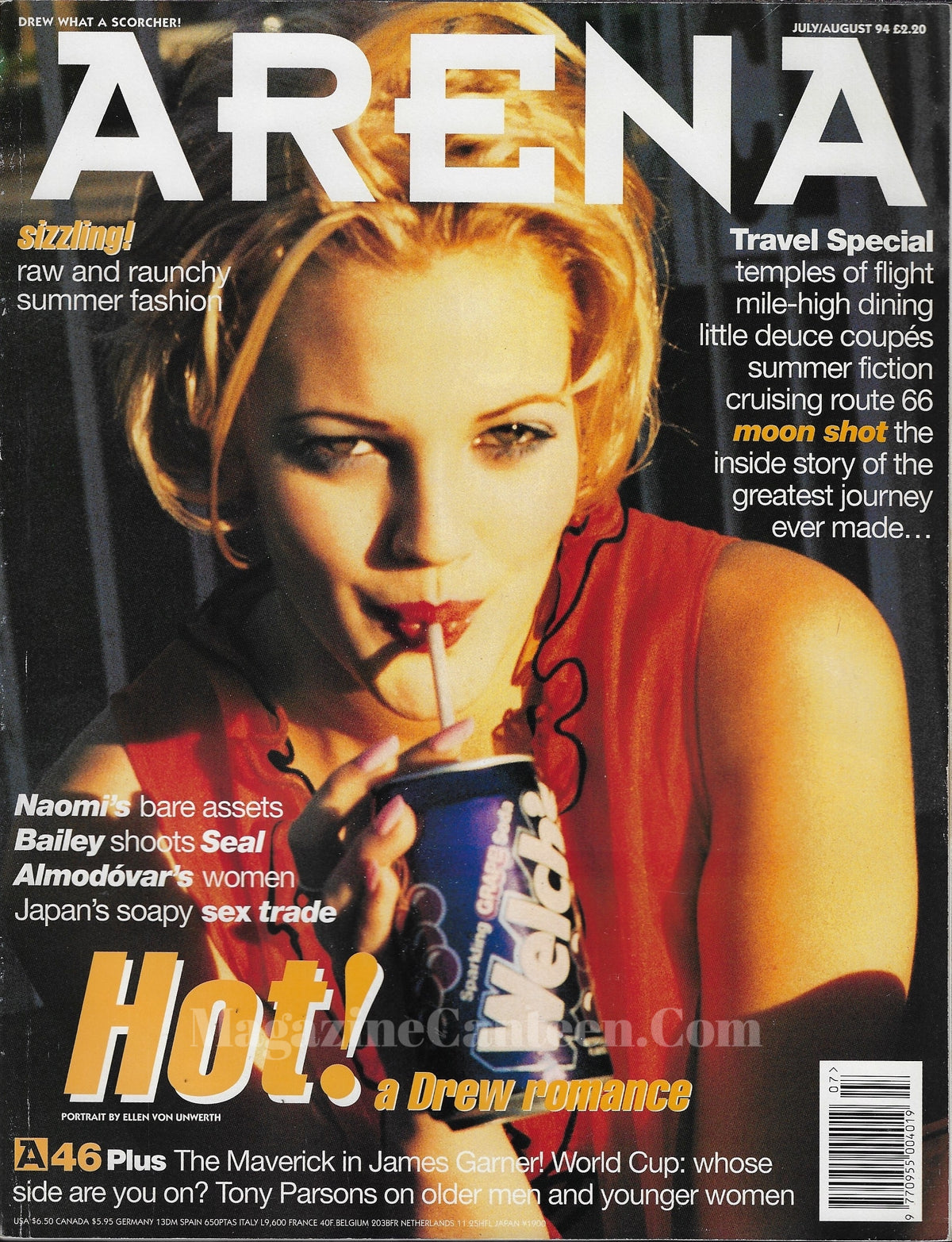 Arena Magazine 46 - Drew Barrymore – magazine canteen
