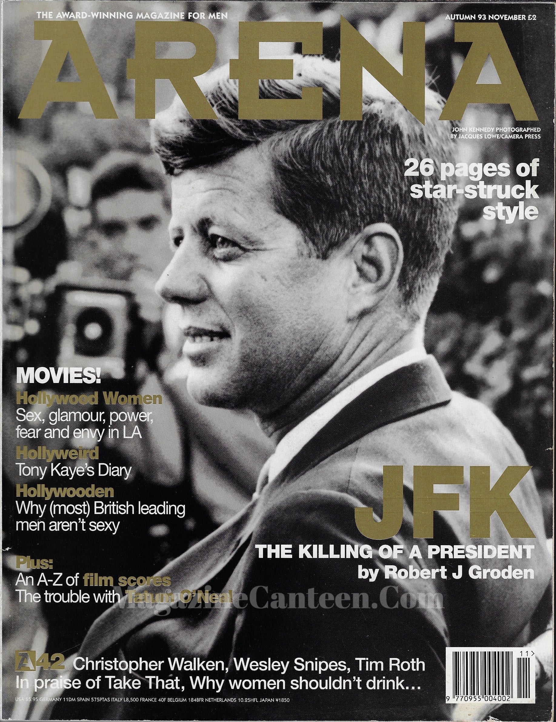 Arena Magazine 42 - JFK John Kennedy – magazine canteen