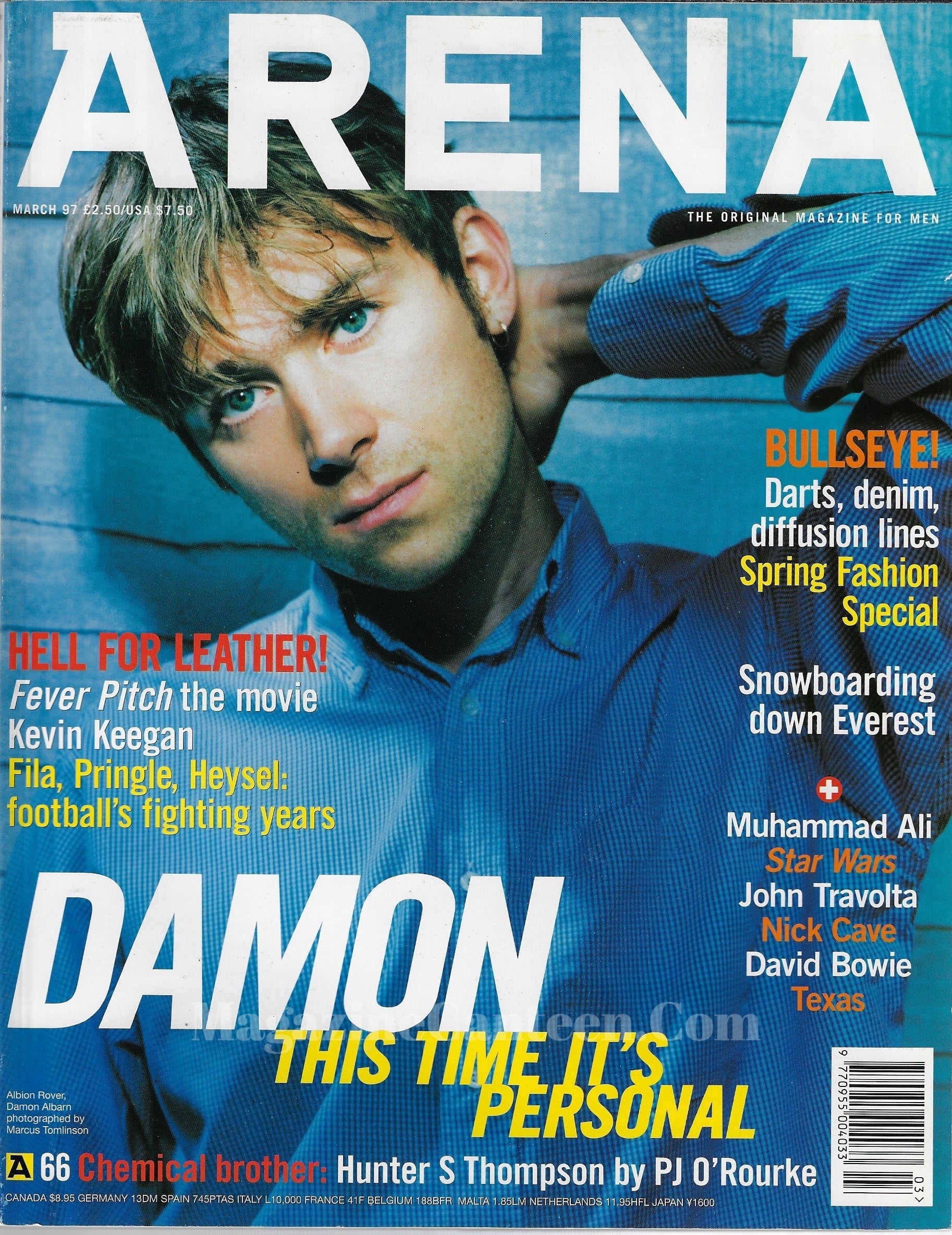 Arena Magazine 66 - Damon Albarn – magazine canteen