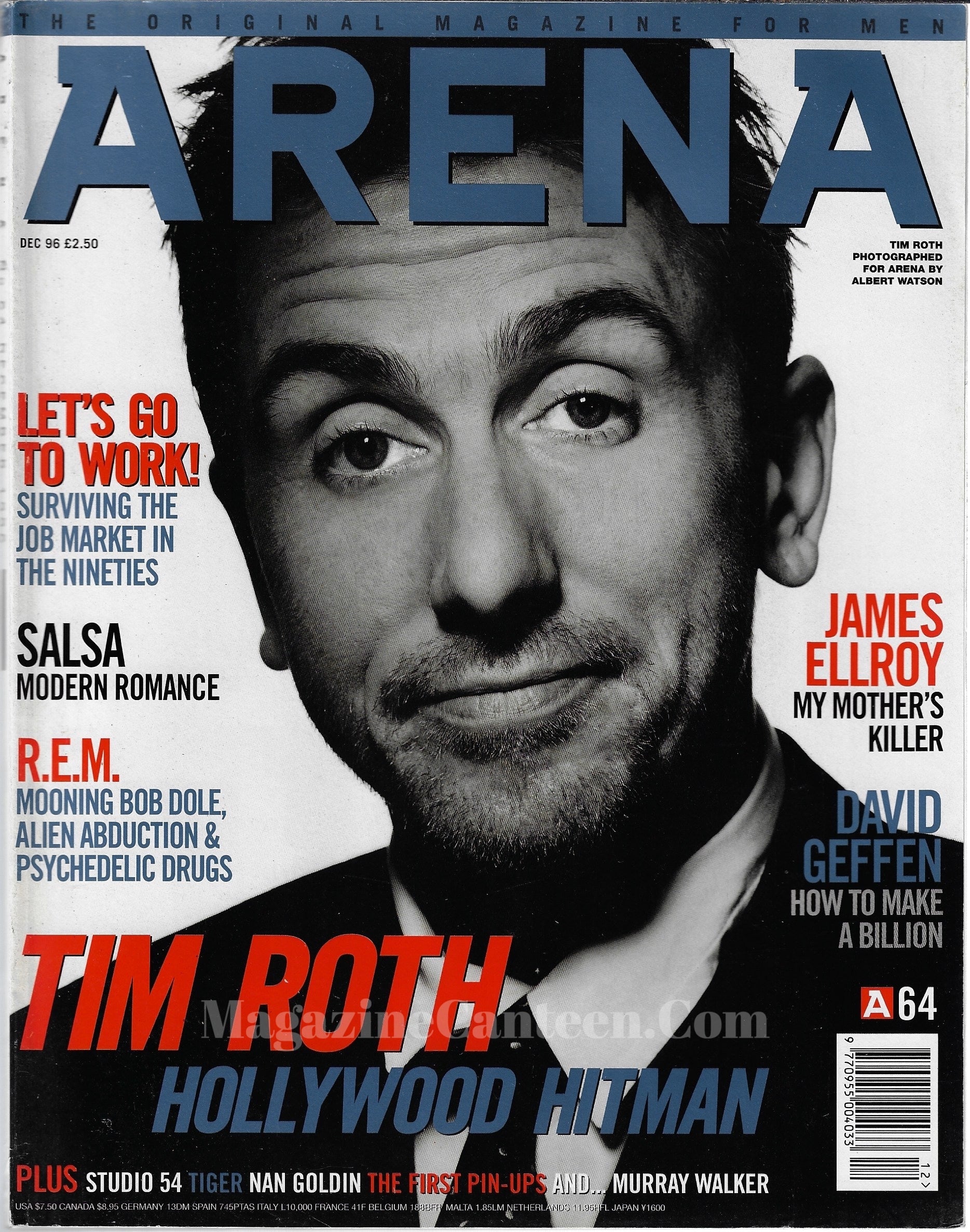 Arena Magazine 64 - Tim Roth – magazine canteen