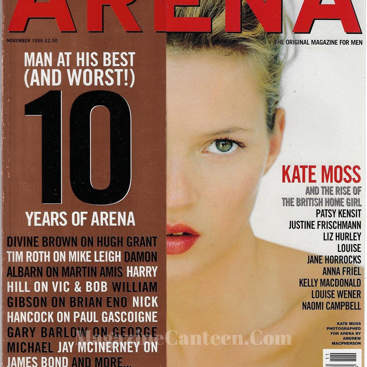 Arena Magazine 63 - Kate Moss – magazine canteen