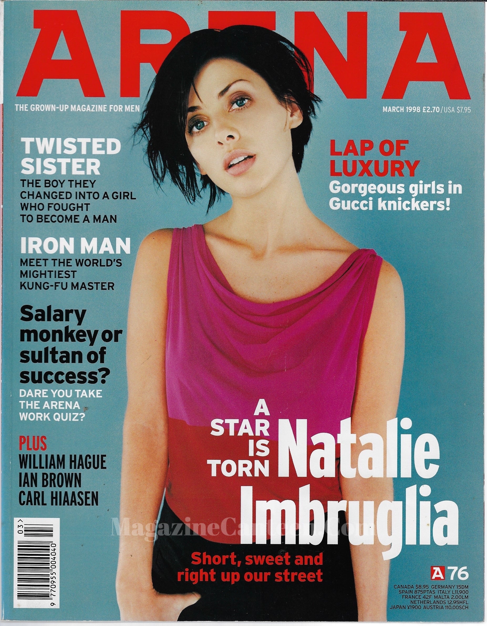 Arena Magazine 76 - Natalie Imbruglia – magazine canteen