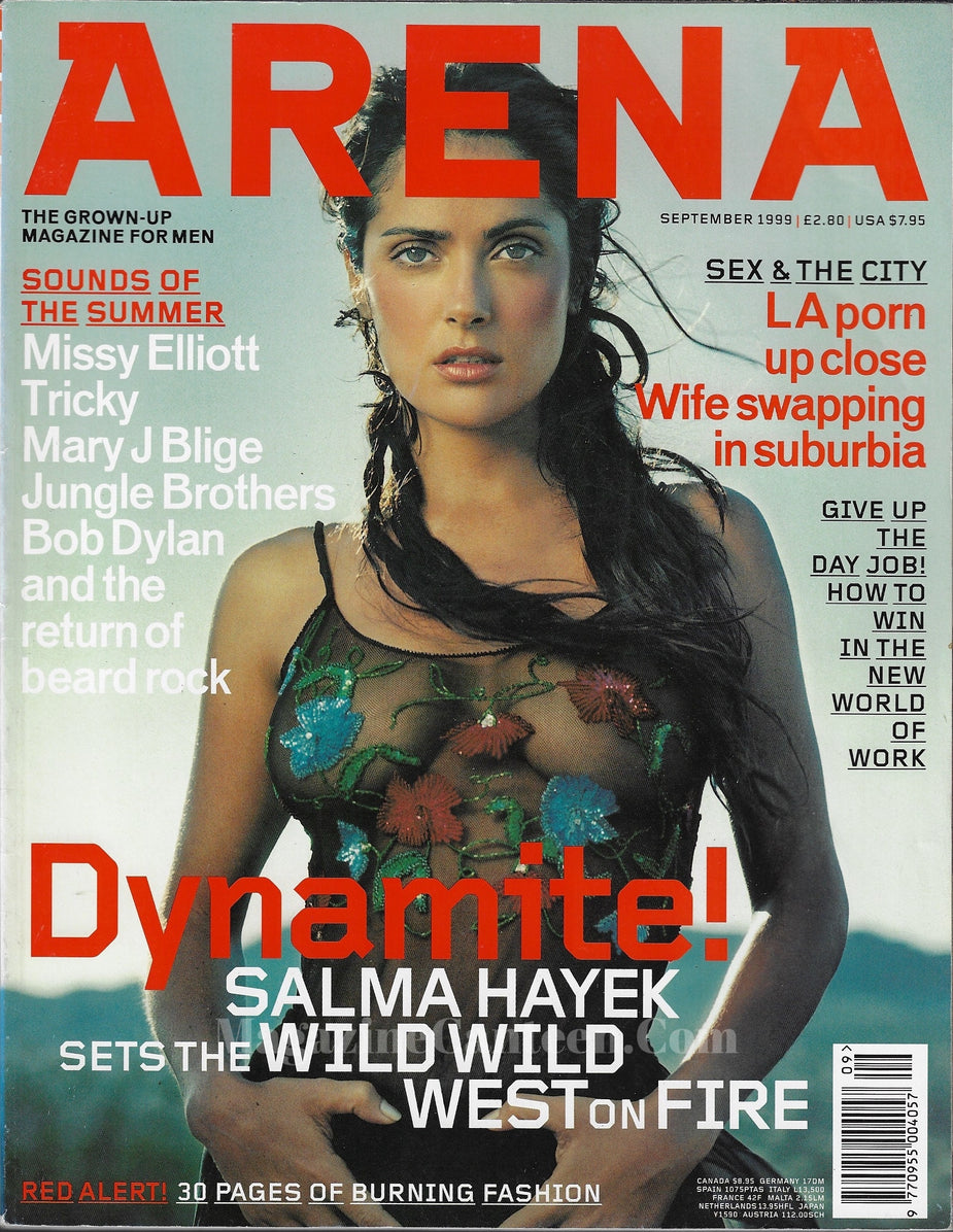 Arena Magazine 91 Salma Hayek Magazine Canteen
