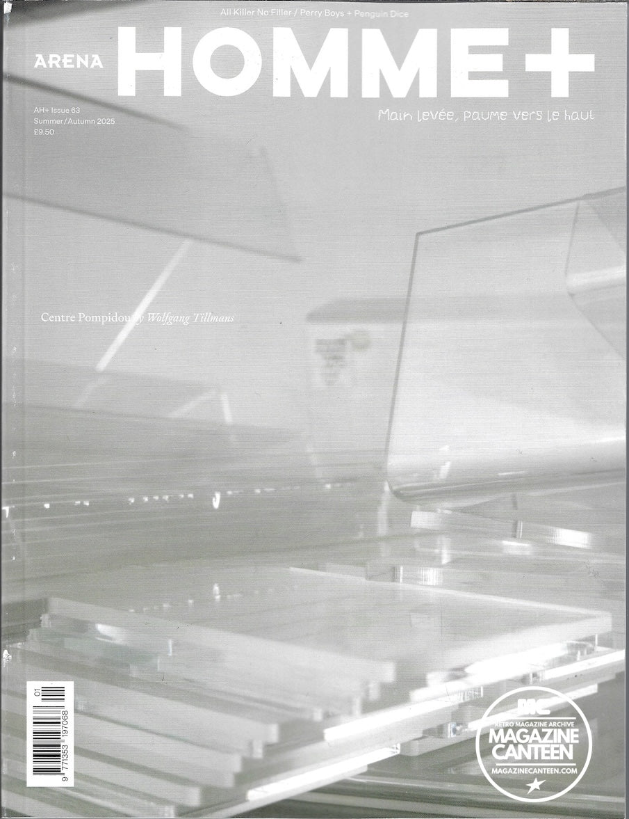 Arena Homme Magazine 63 - Wolfgang Tillmans Pompidou 1 – magazine canteen