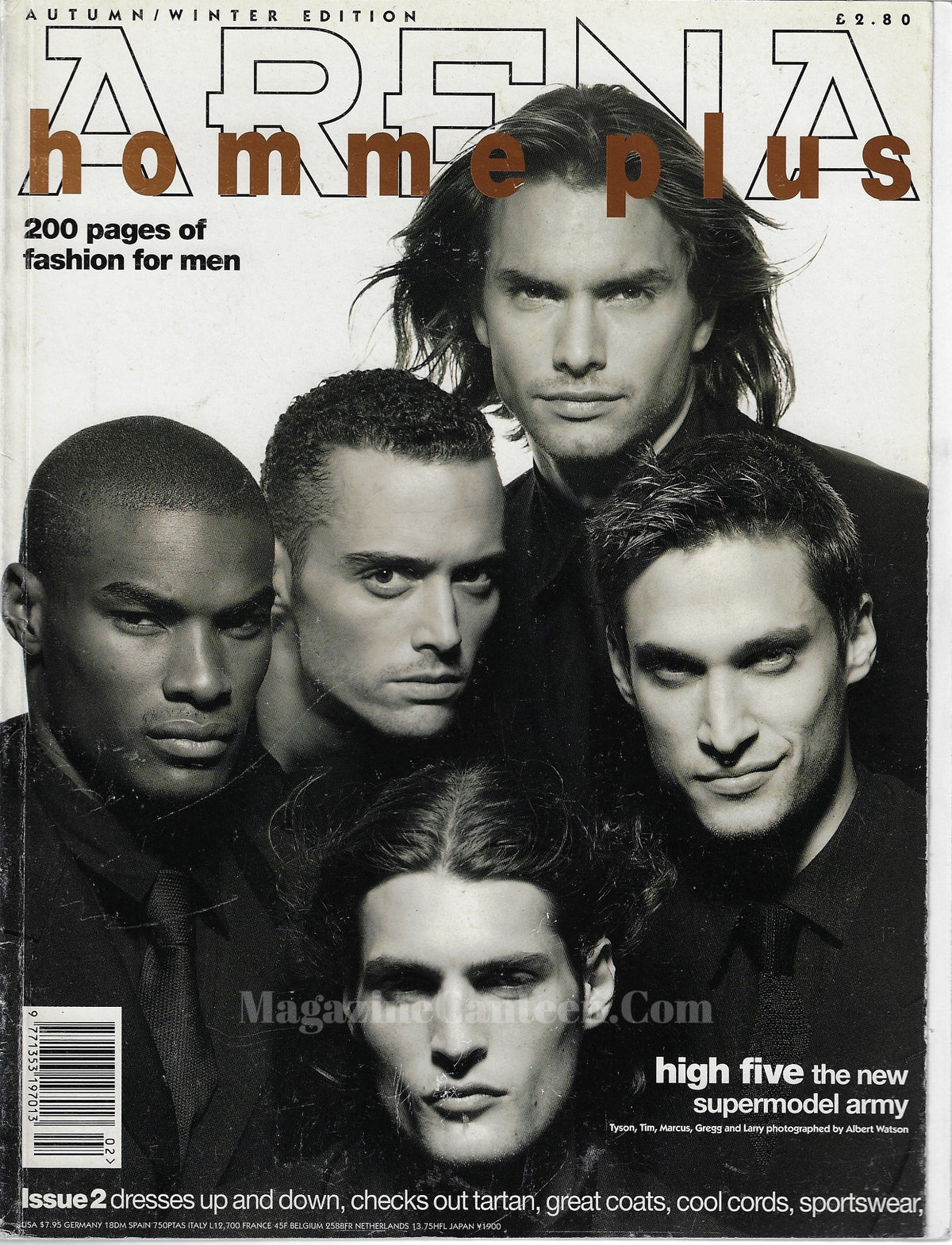 Arena Homme Magazine 2 - Marcus Schenkenberg – magazine canteen