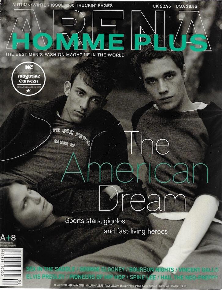 Arena Homme Magazine 8 - Mikael Jansson VINCENT GALLO Scott Barnhill ...