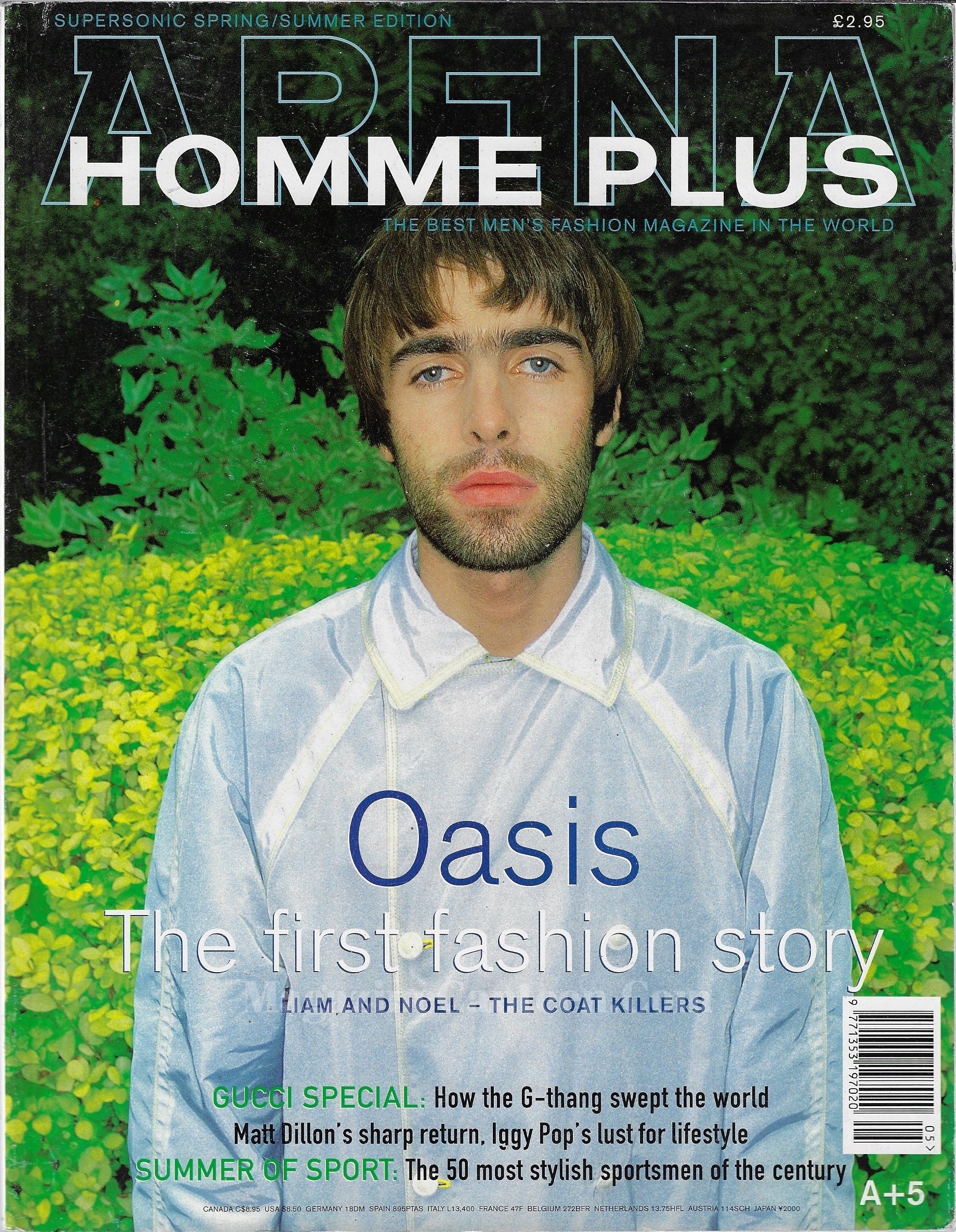 Arena Homme Magazine 5 - Liam Gallagher. – magazine canteen