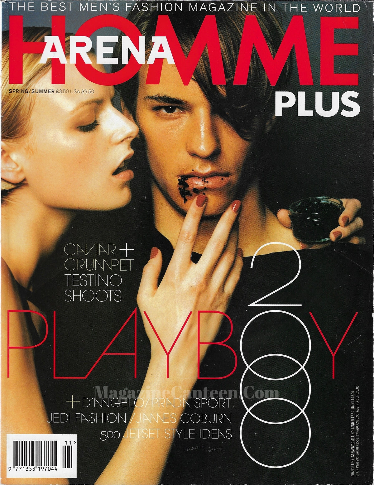 Arena Homme Magazine 11 - Mario Testino – magazine canteen