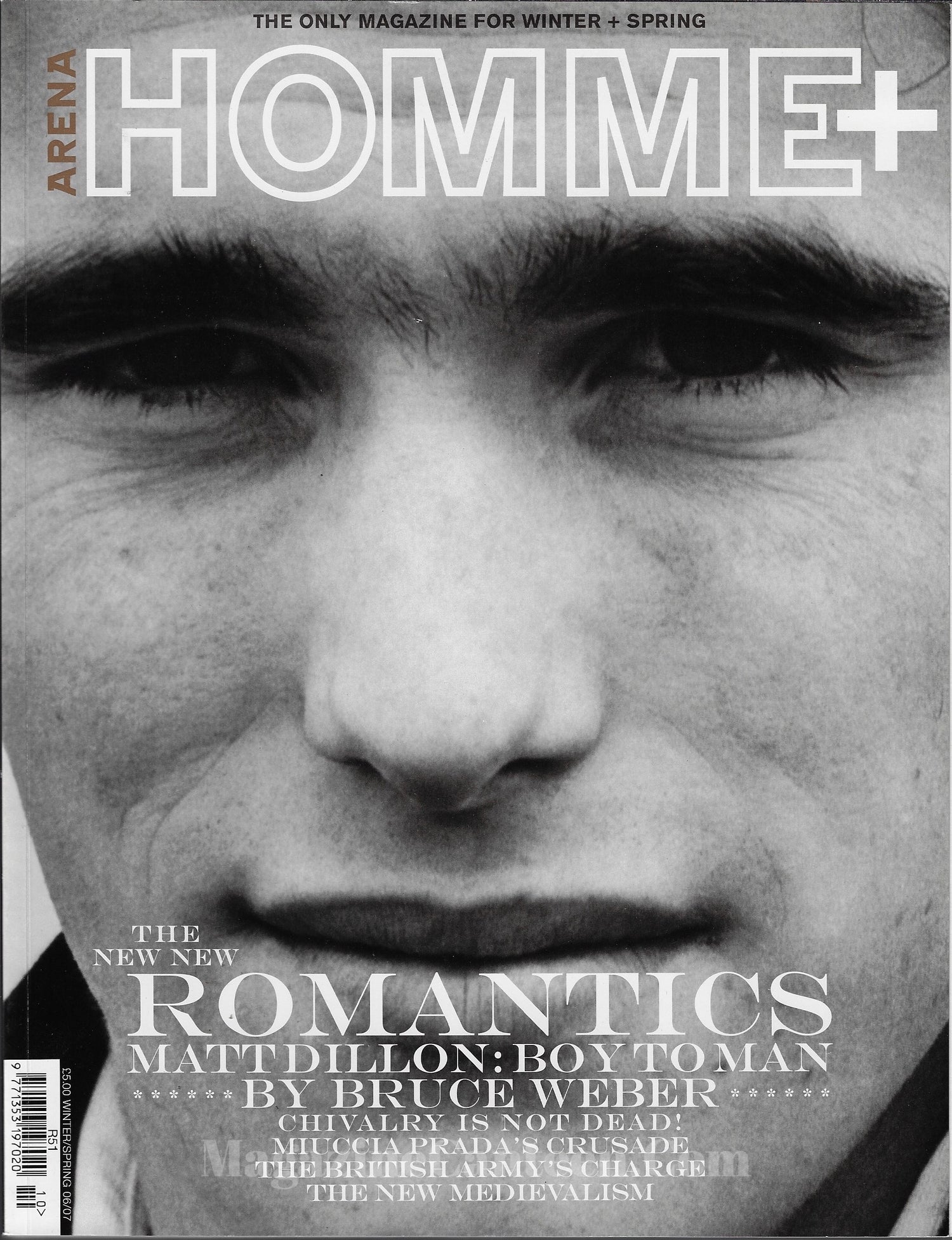 Arena Homme Magazine 26 - Matt Dillon – magazine canteen
