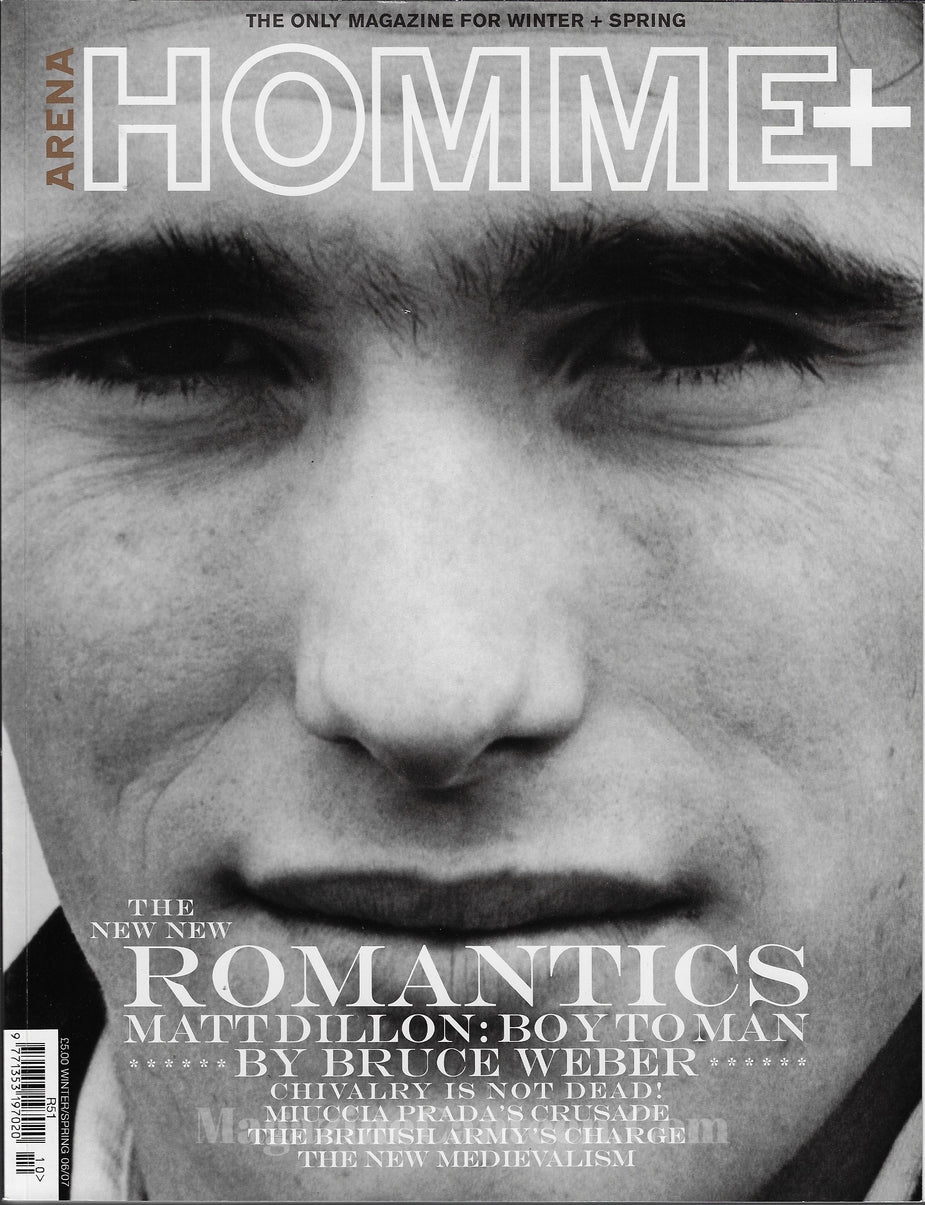 Arena Homme Magazine 26 - Matt Dillon – magazine canteen