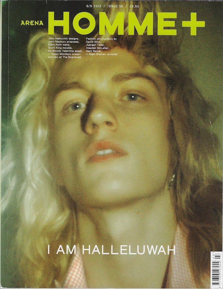 Arena Homme Magazine 39 - David Sims JOHN MALKOVICH Blondey McCoy ...