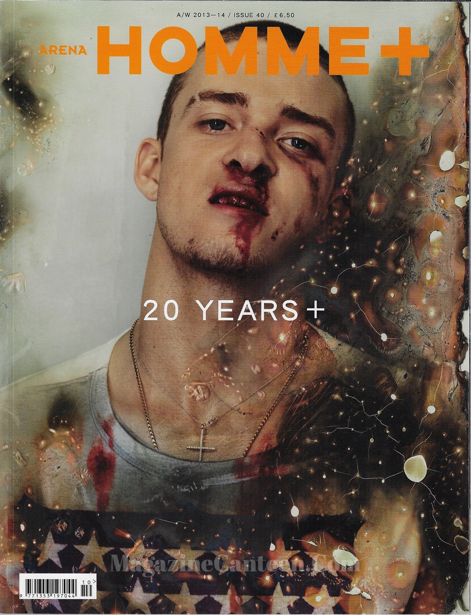 Arena Homme Magazine 40 - Justin Timberlake – magazine canteen