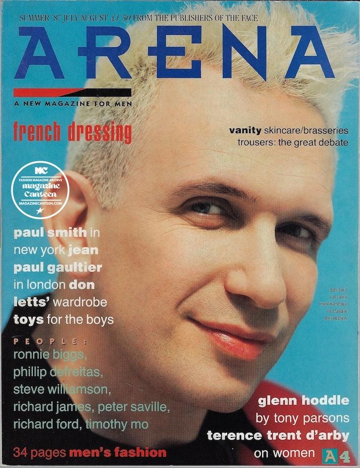Arena Magazine - Jean Paul Gaultier Terence Trent D'Arby – magazine canteen