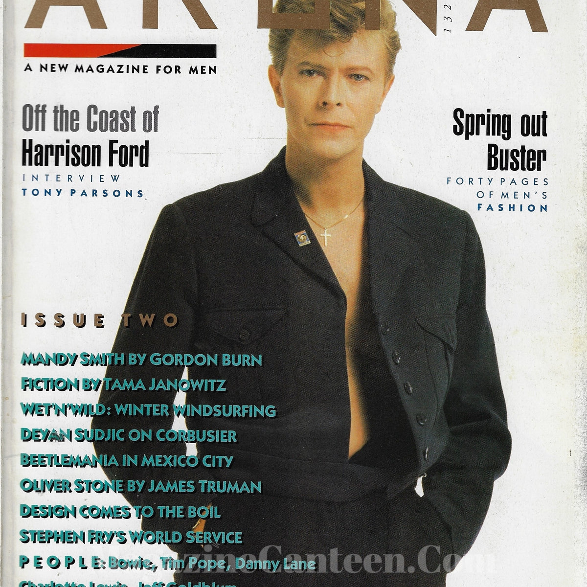 Arena Magazine 2 - David Bowie 1987 – magazine canteen