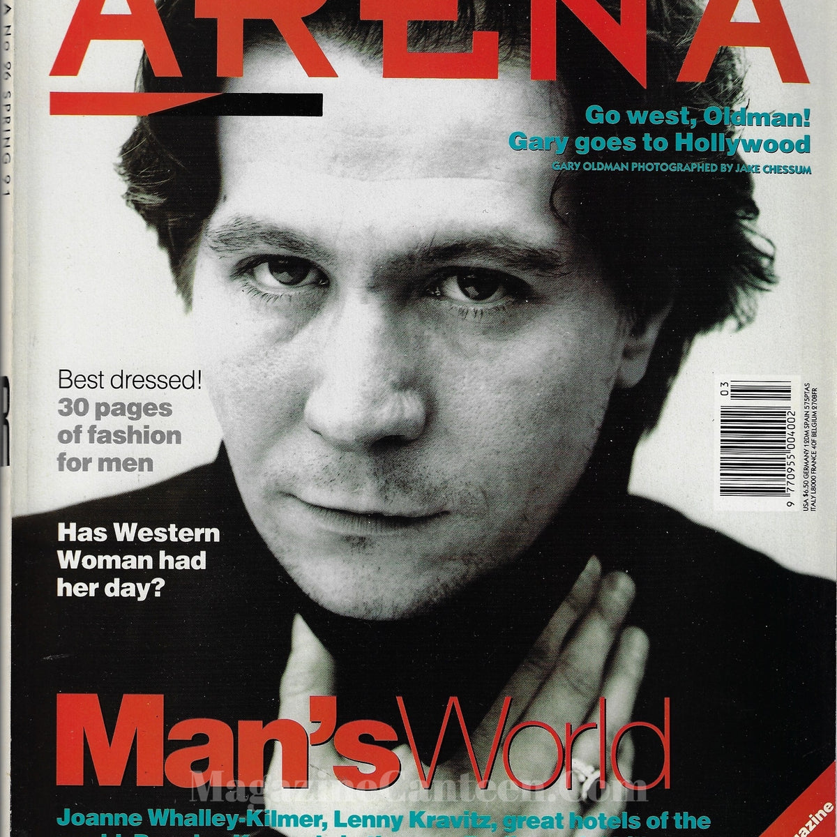 Arena Magazine 26 - Gary Oldman – magazine canteen