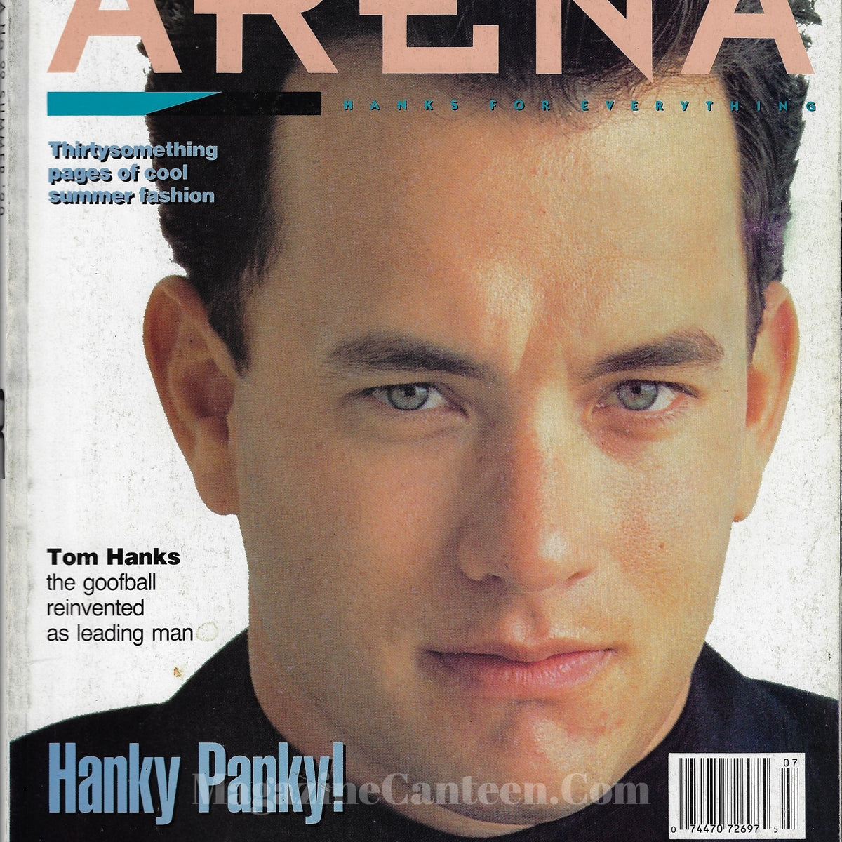 Arena Magazine 22 - Tom Hanks 1990 – magazine canteen