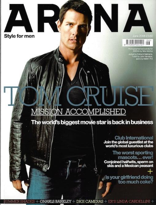 Arena Magazine - Tom Cruise PAUL BETTANY David Tennant – magazine canteen