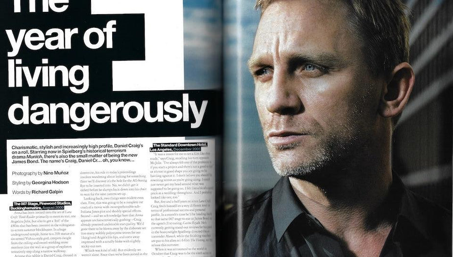 Arena Magazine - DANIEL CRAIG Yfke Sturm NATALIE DORMER – magazine canteen