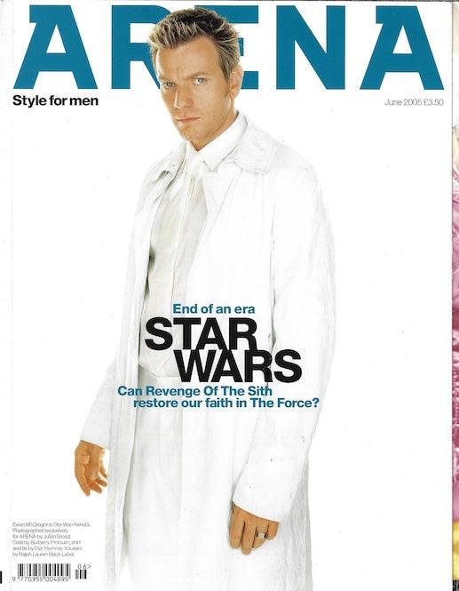Arena Magazine - Ewan McGregor STAR WARS Hayden Christensen – magazine ...