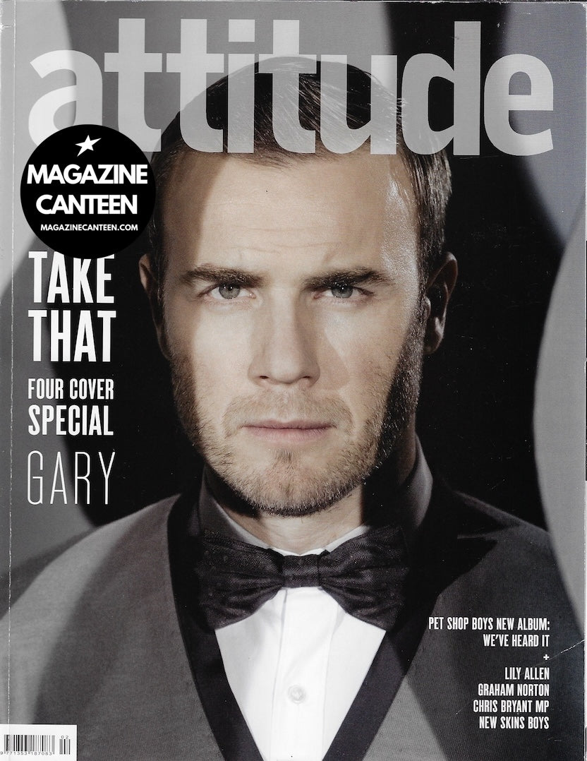 Attitude Magazine 175 - Gary Barlow TAKE THAT Lily Allen – magazine canteen