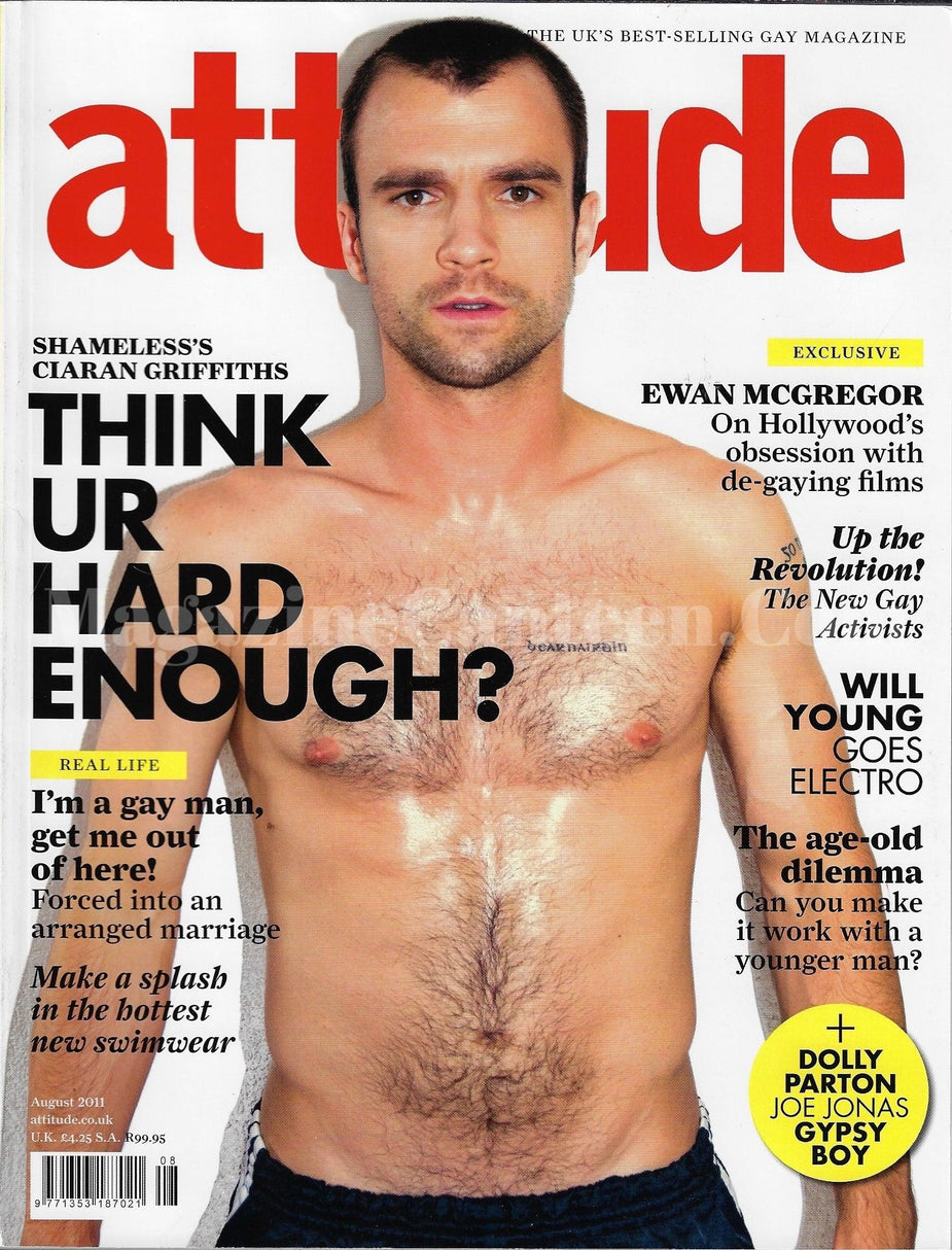 Attitude Magazine 208 - Ciaran Griffiths 2011 – magazine canteen