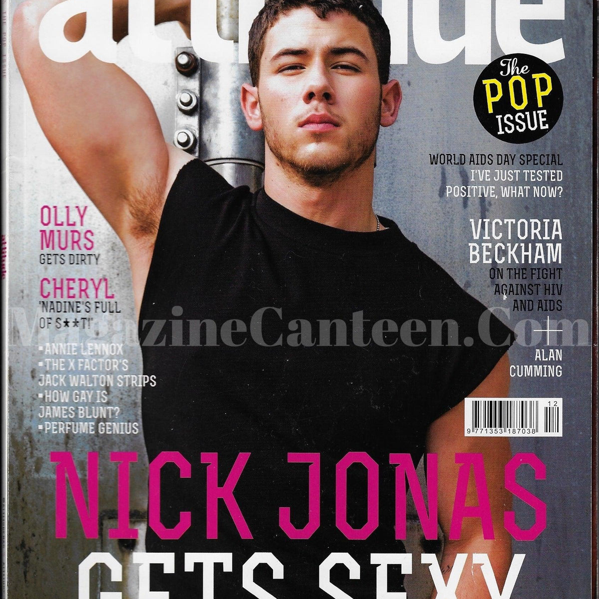 Attitude Magazine 251 - Nick Jonas 2014 – magazine canteen