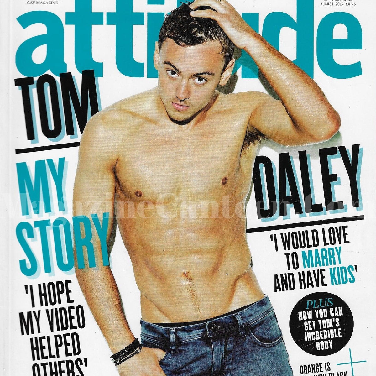 Attitude Magazine 247 - Tom Daley 2014 – magazine canteen