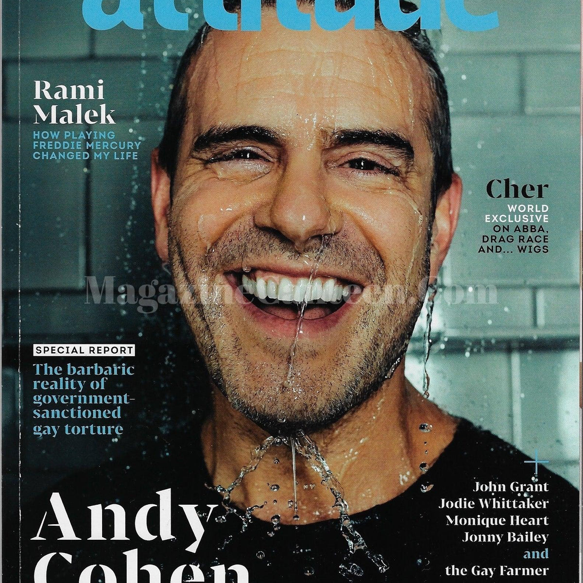 Attitude Magazine 301 - Andy Cohen 2018 – magazine canteen