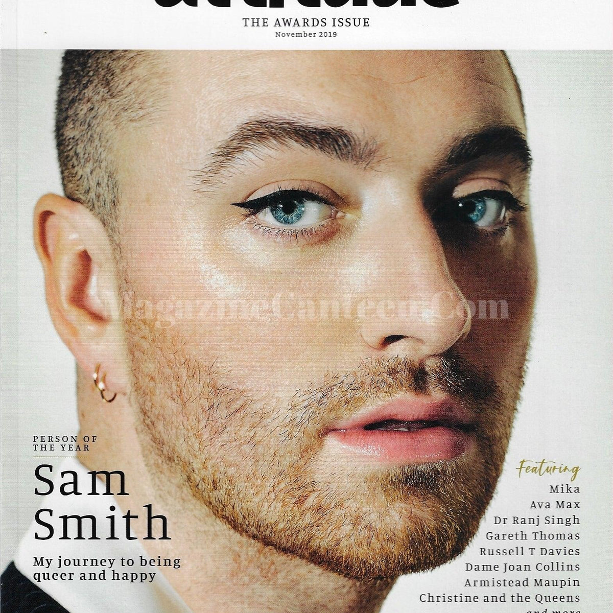 Attitude Magazine 315 - Sam Smith 2019 – magazine canteen