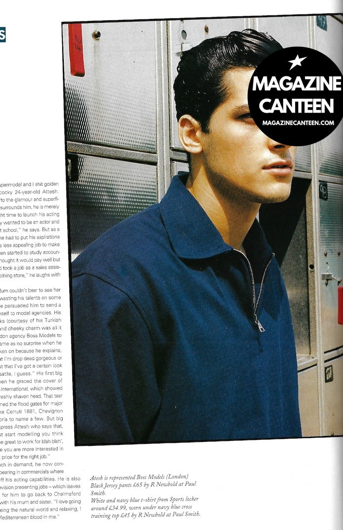 Attitude Magazine - ATESH SALIH Male Model PETER JACKSON – magazine canteen