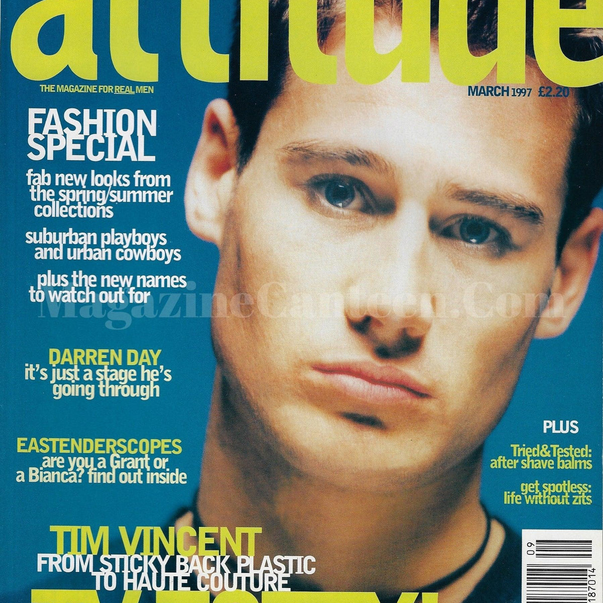 Attitude Magazine 35 - Tim Vincent 1997 – magazine canteen