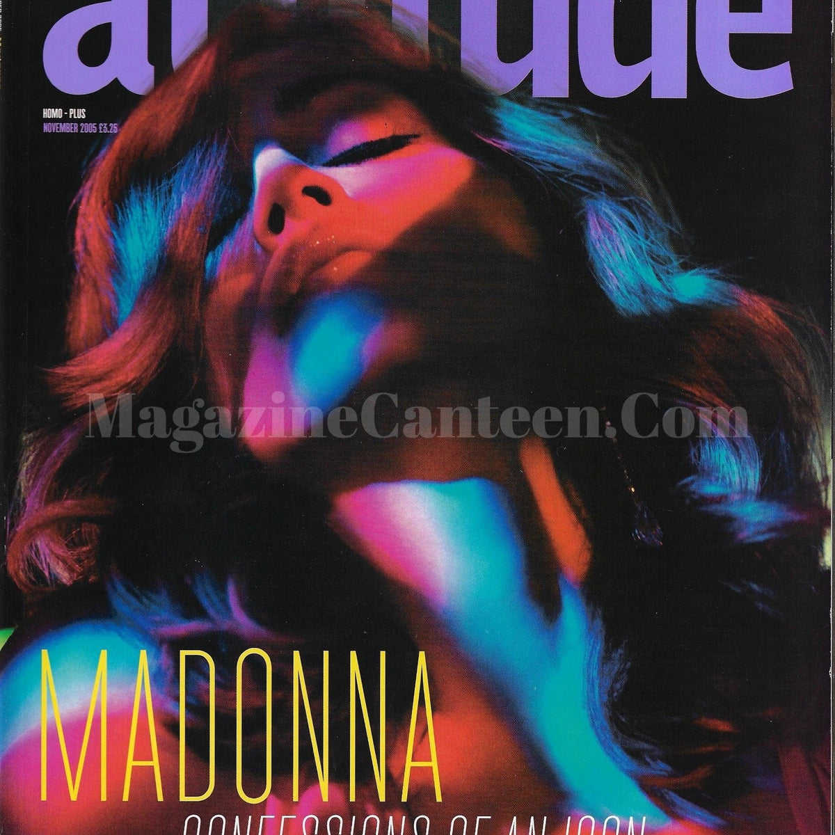 Attitude Magazine 139 - Madonna 2005 – magazine canteen