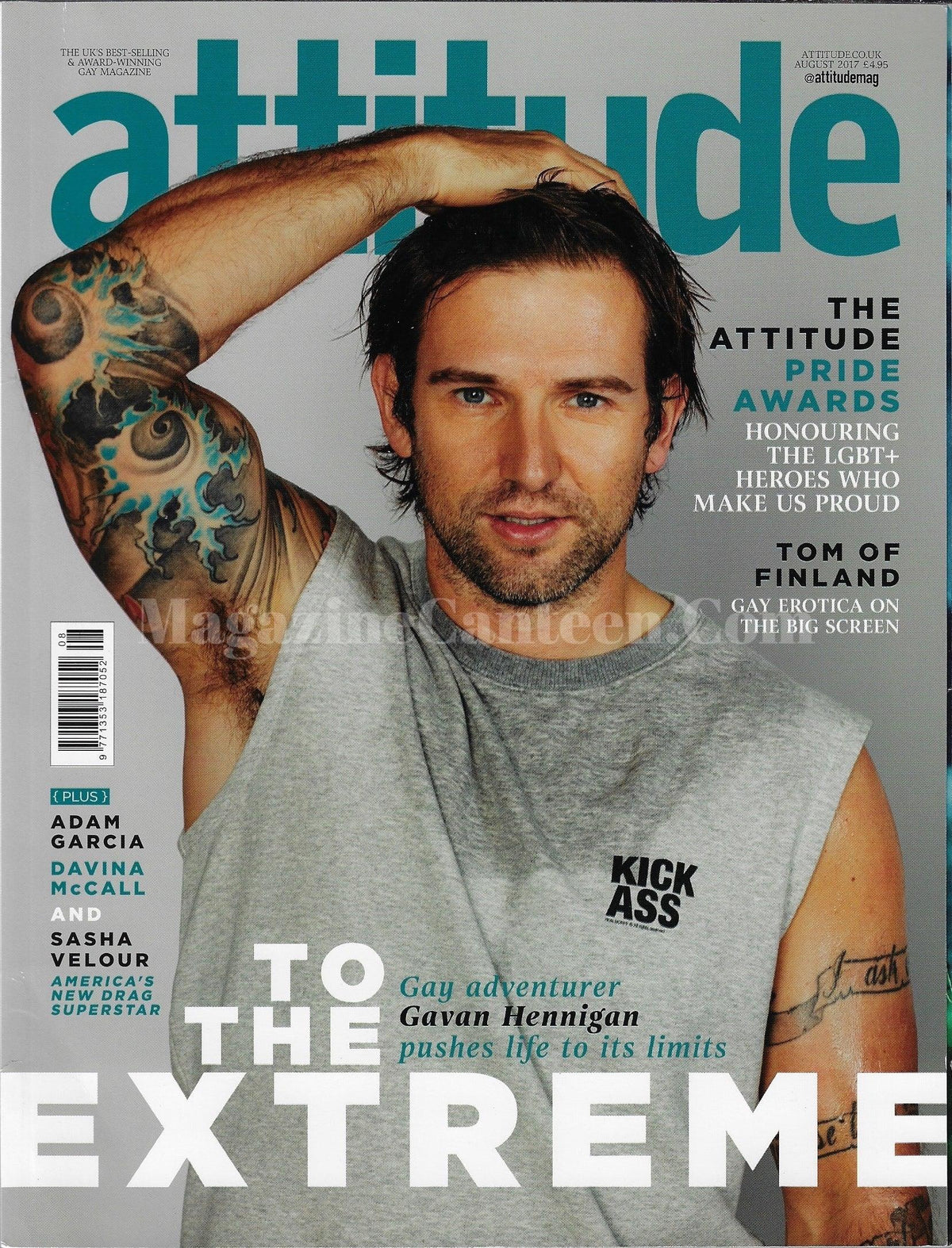 Attitude Magazine 286 - Gavan Hennigan 2017 – magazine canteen