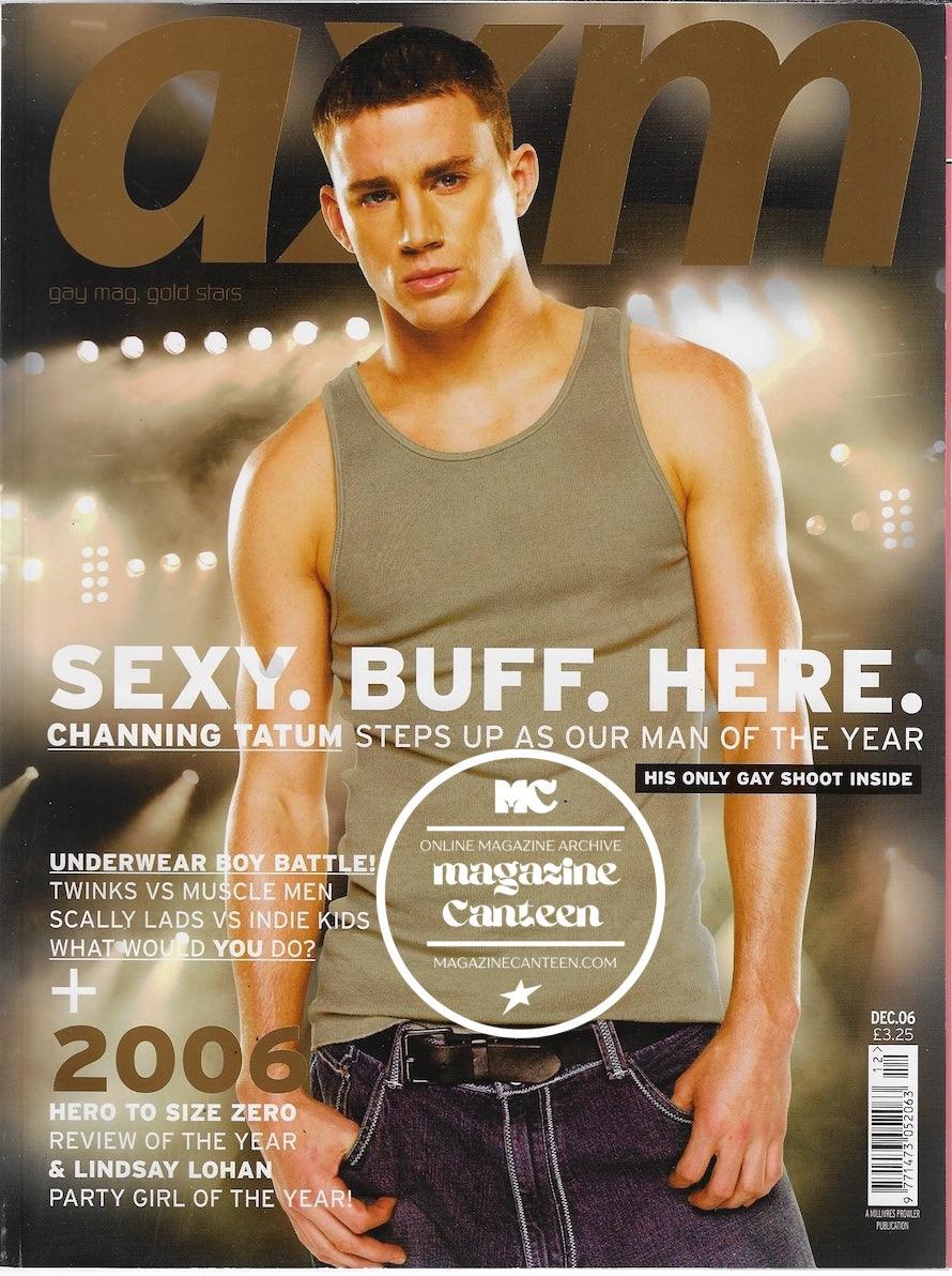 AXM Magazine - Channing Tatum – magazine canteen
